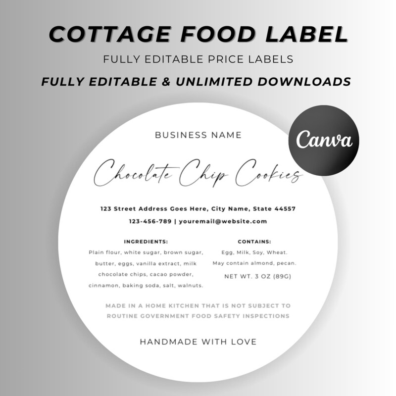 Cottage Law Label - Etsy