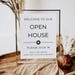 Welcome to Our Open House Sign, Real Estate Marketing, Realtor Open ...