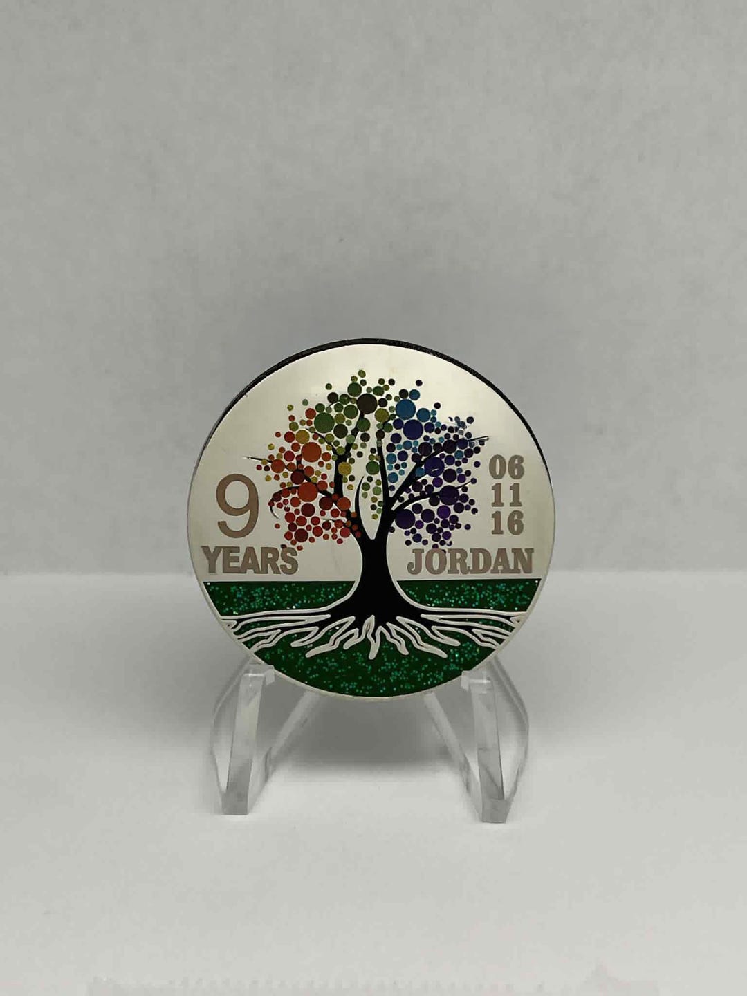Tree of Life Custom Medallion - Recovery Milestone - Program Neutral ...