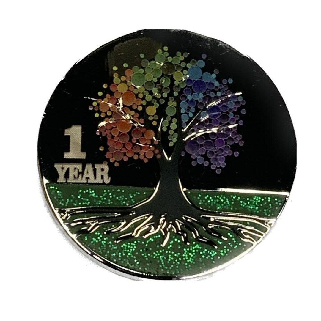 Tree of Life Program Neutral Medallion - Recovery Milestone - AA, NA ...