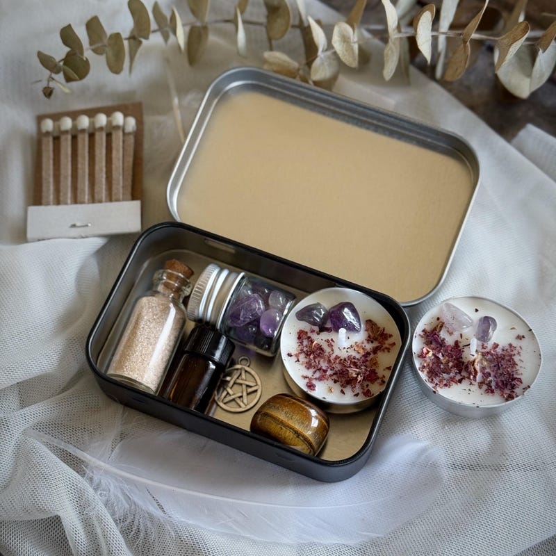 Wiccan Altar Tin - Etsy