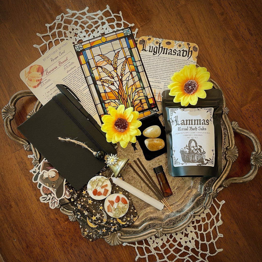 Lughnasadh Ritual Box Lammas Sabbat Altar Bundle Apple Bath Salts ...