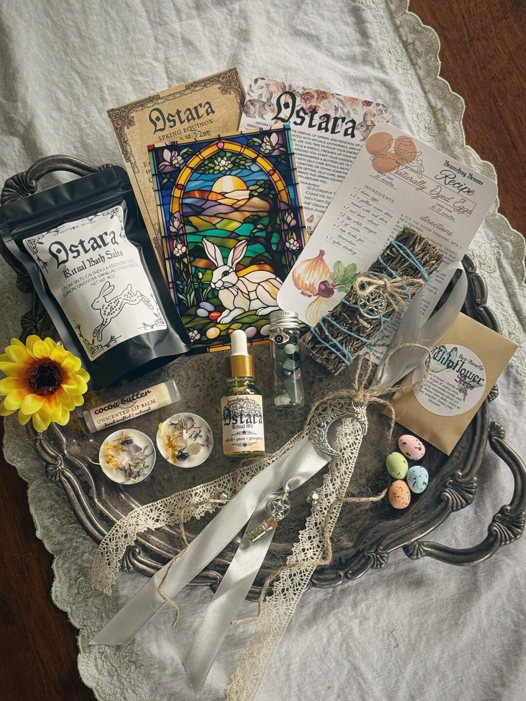 Ostara Sabbat Box | Spring Equinox Bundle Kit | Ostara Ritual Oil ...