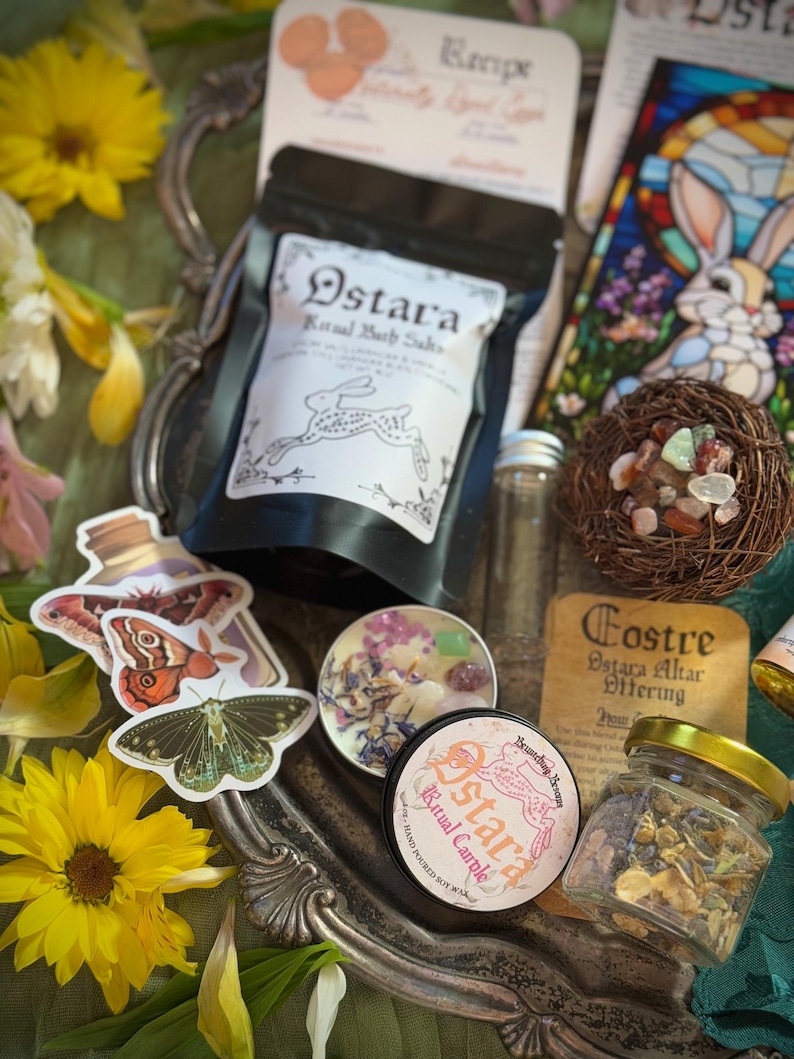 Ostara Ritual Box | Spring Equinox Sabbat Box | Ostara Decor, Lavender ...