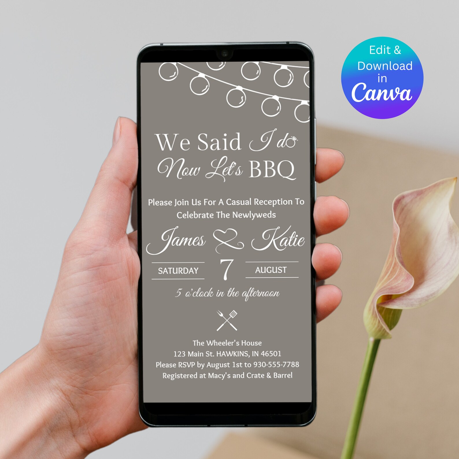 I Do BBQ Invitation Template I Do BBQ Invite I Do BBQ - Etsy