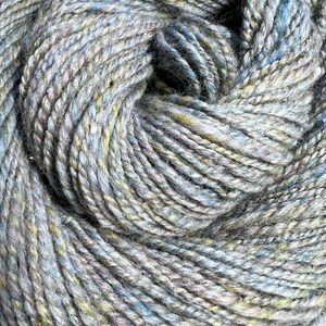 158 Yards Handspun Aran Weight Merino, Wensleydale Lamb, Romney and ...
