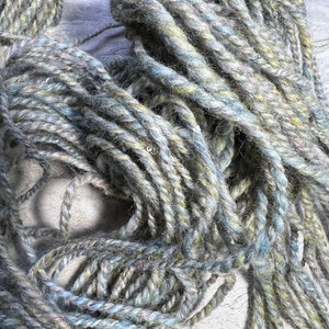 158 Yards Handspun Aran Weight Merino, Wensleydale Lamb, Romney and ...