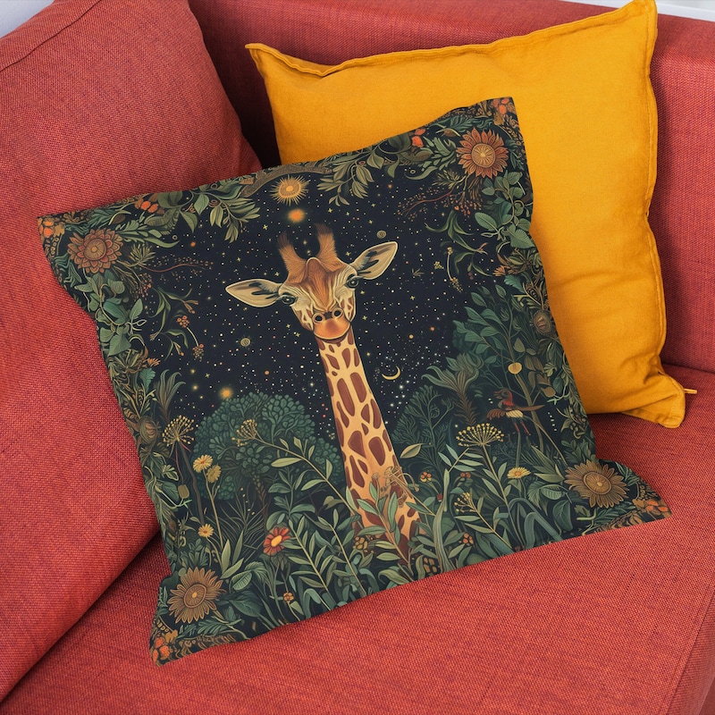 Giraffe Pillow Cover - Etsy
