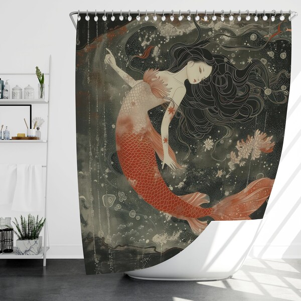 Mermaid Curtain - Etsy
