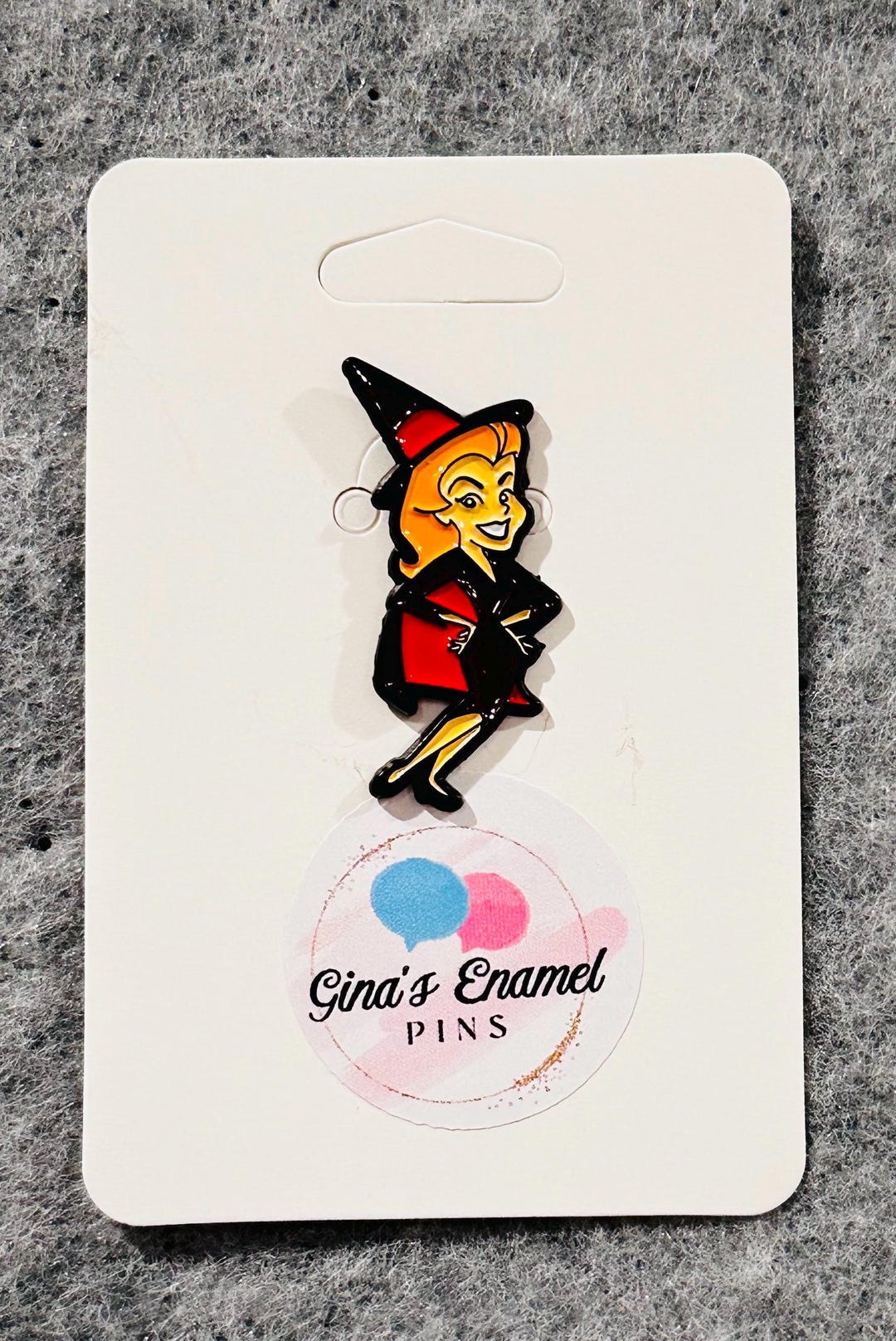 Bewitched Enamel Pin - Etsy