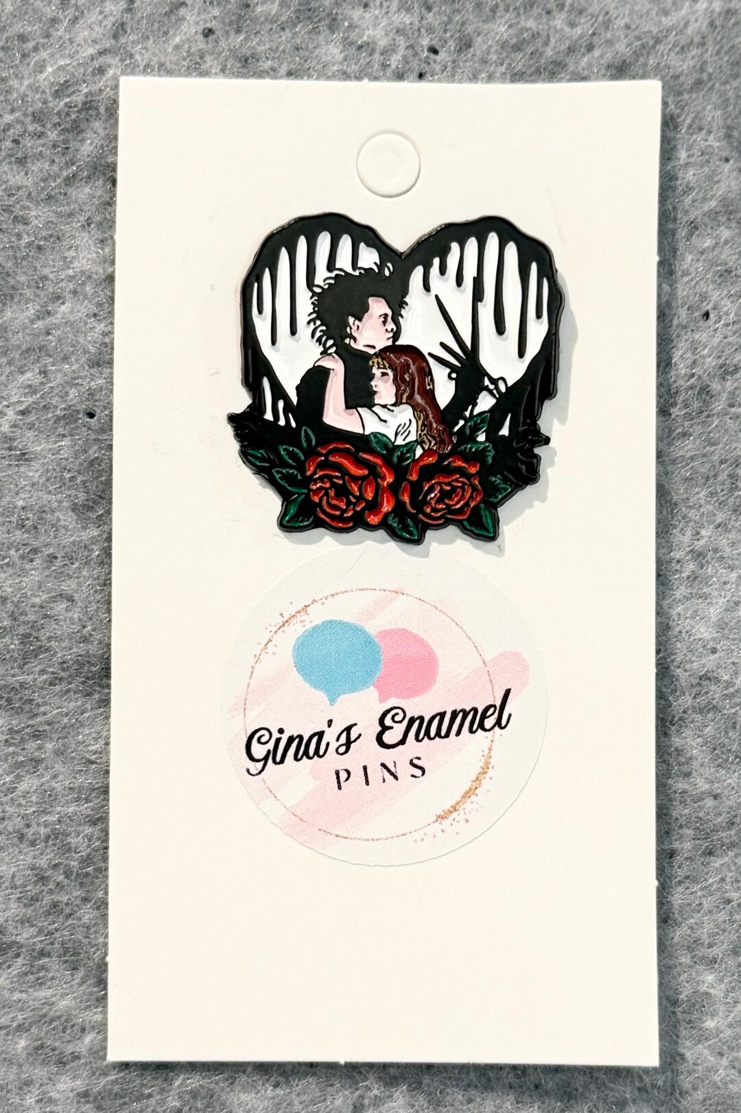 Horror Movies Couples Enamel Pins - Etsy