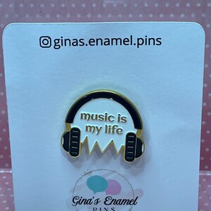 Music Enamel Pins - Etsy