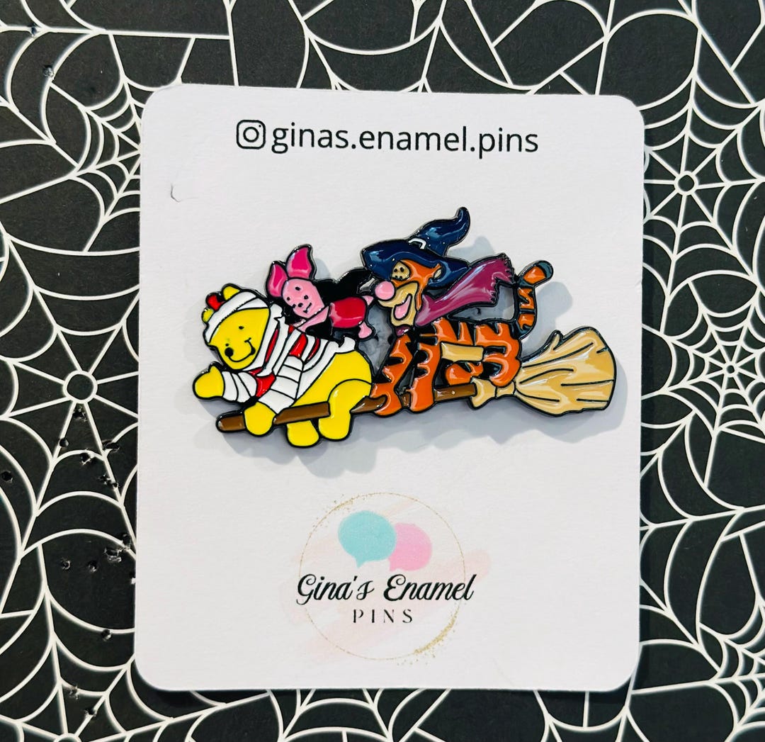 Halloween Inspired Character Enamel Pins - Etsy
