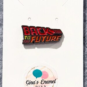 Time Traveling Car Enamel Pin - Etsy