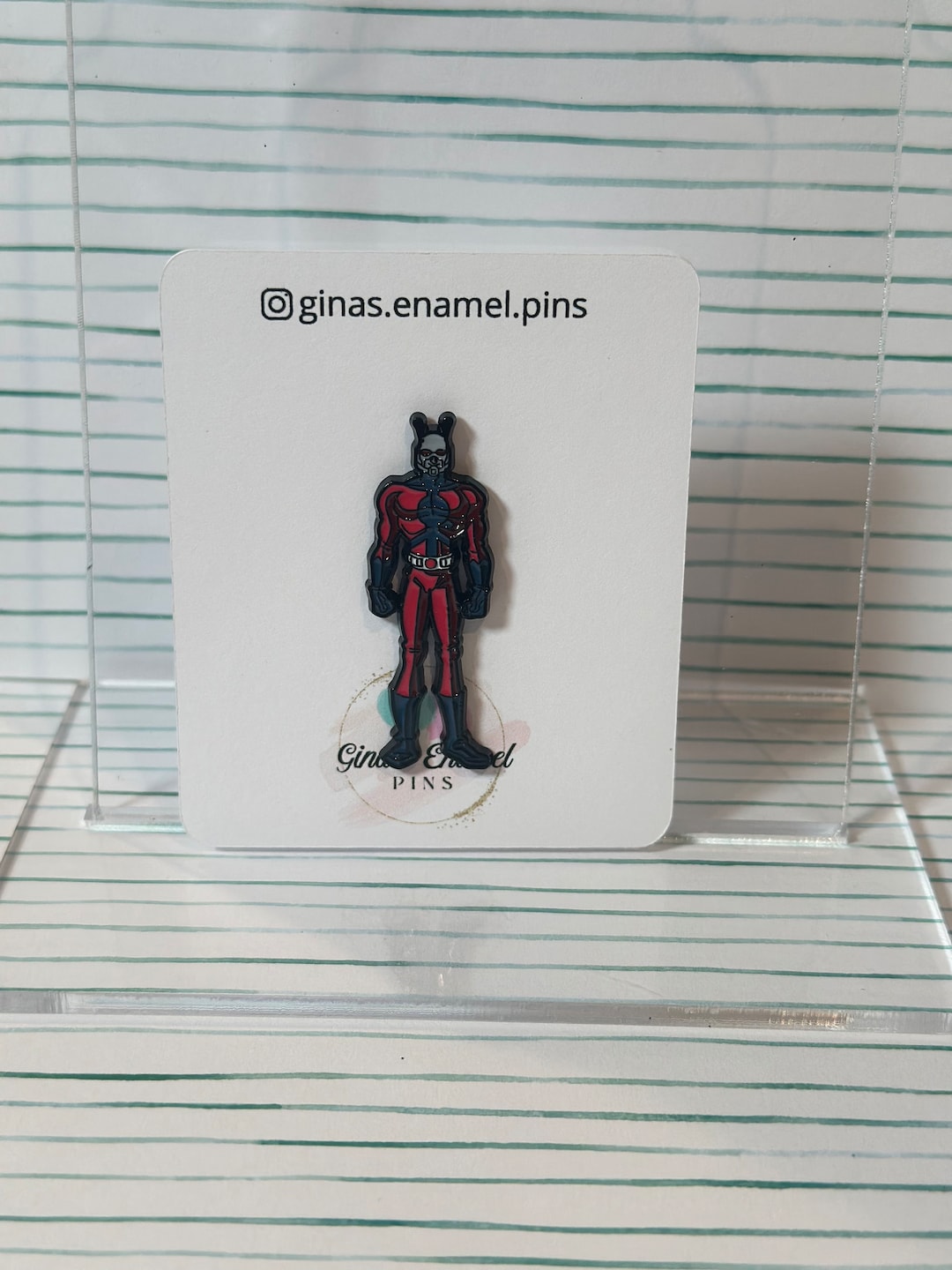 Superhero Bug Enamel Pin - Etsy
