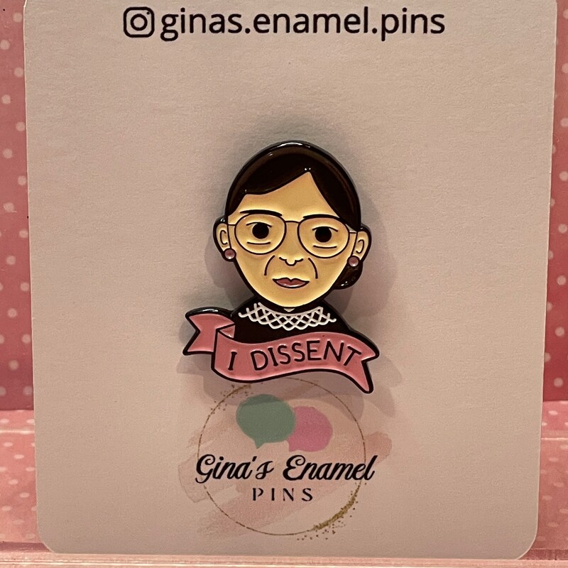 Rbg Pin - Etsy