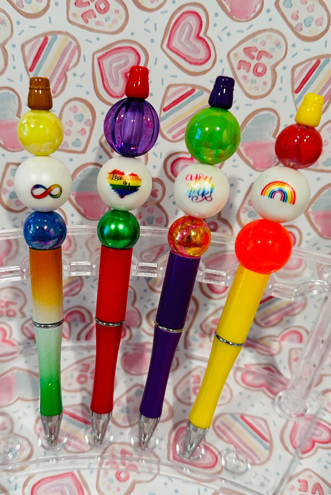 Pride Enamel Pins & Pens - Etsy