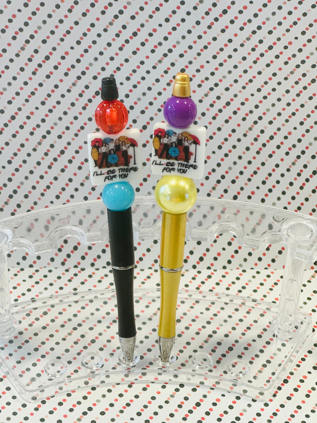 Friends Silicone Bead Pen - Etsy