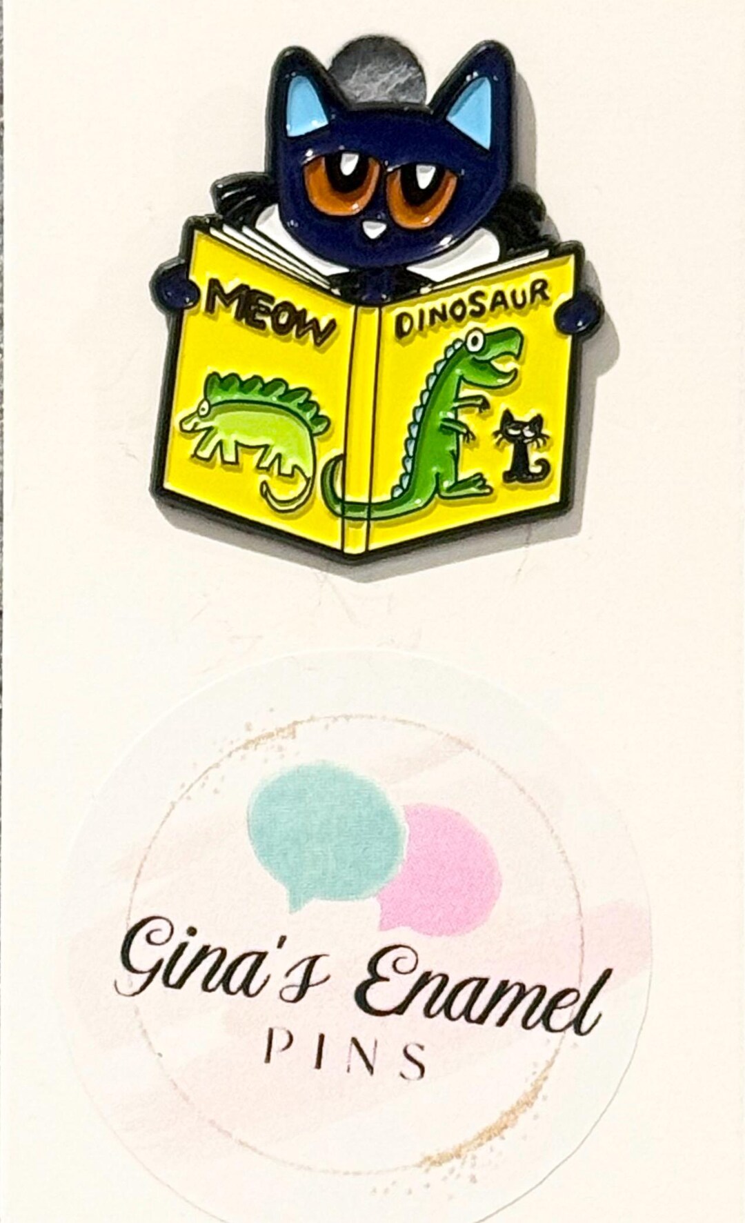 Pete Blue Cat Enamel Pins - Etsy