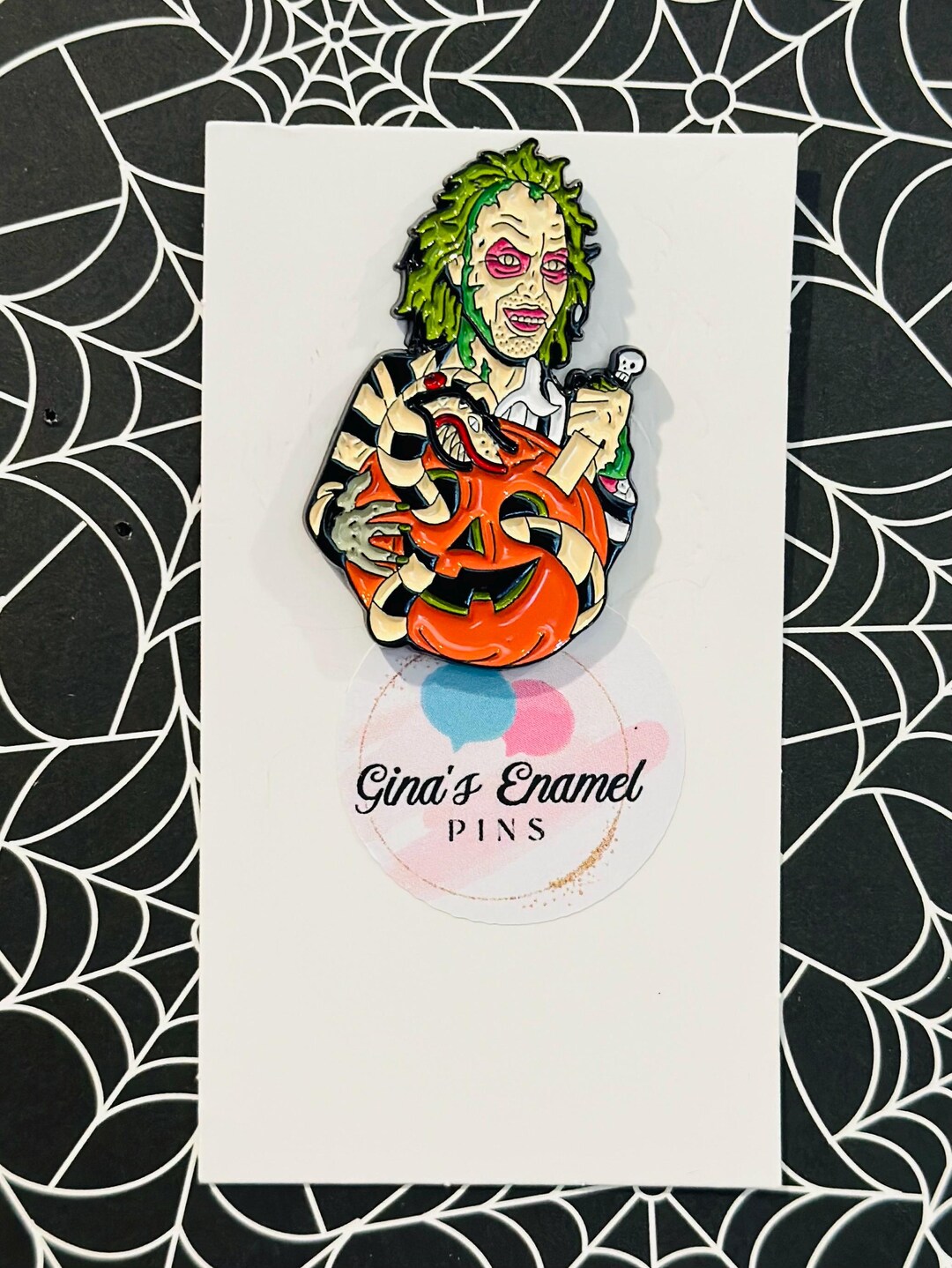Bettle Bettle Ghoul Enamel Pins - Etsy