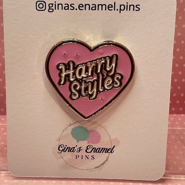 Harry Styles Pins - Etsy