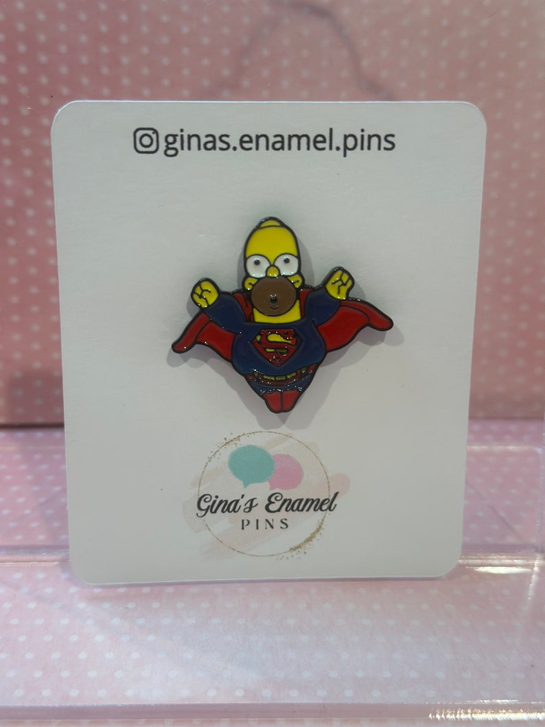 Simpsons Enamel Pin - Etsy