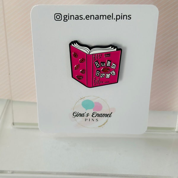 Mean Girls Enamel Pin Etsy