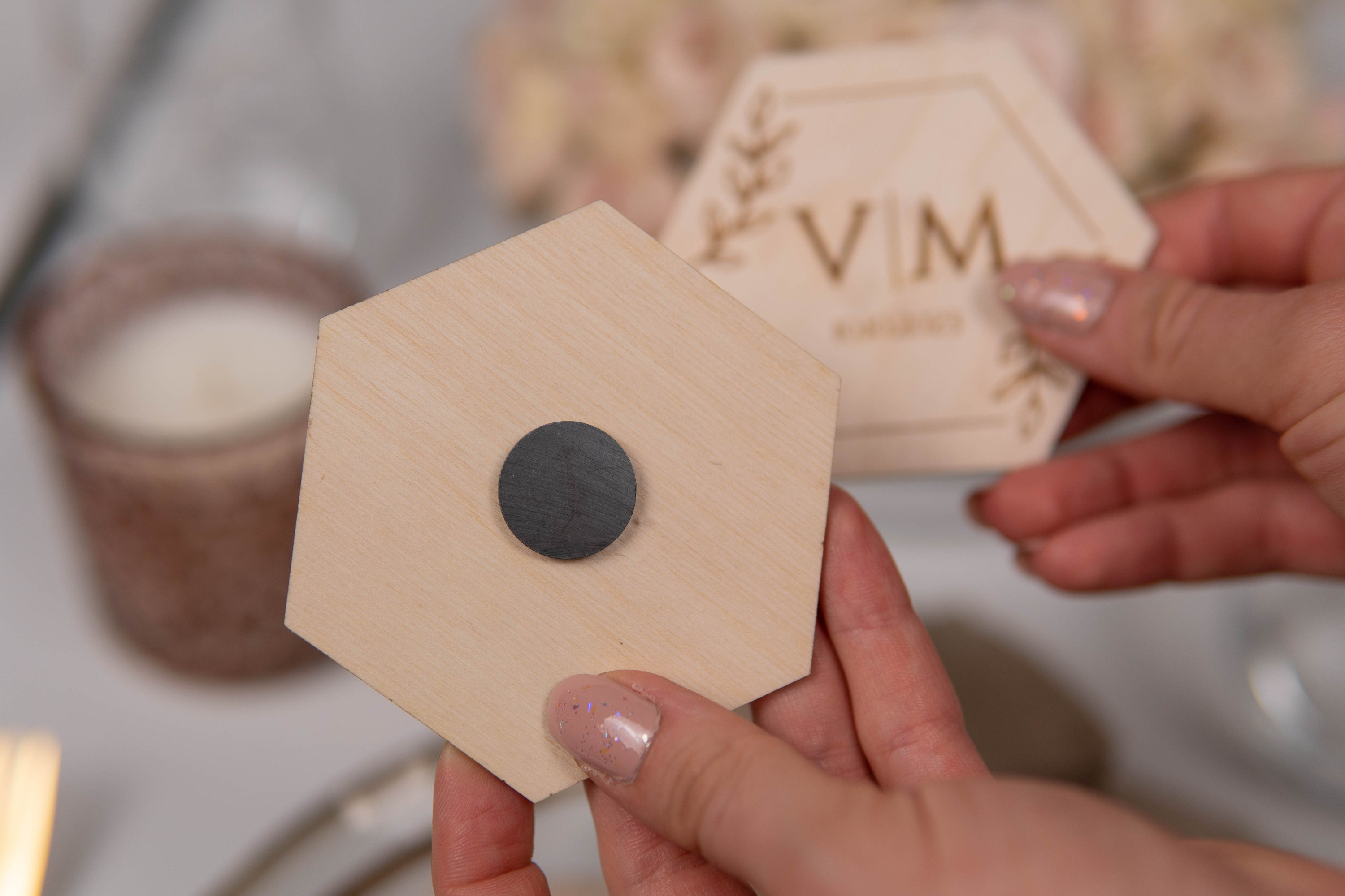 Wedding Magnets Wood Wedding Favors Gifts for Wedding - Etsy