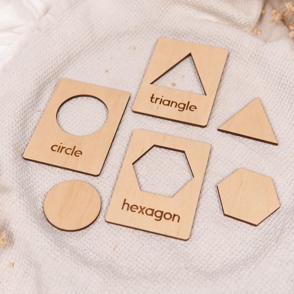 Wooden Shapes - Etsy