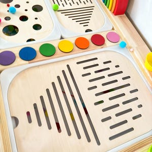 Sensory Play Insert for FLISAT Table Montessori Insert for TROFAST Bin ...