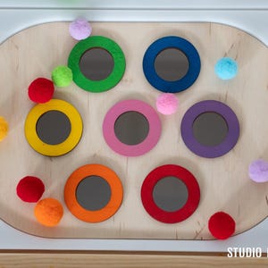 Color Sorting TROFAST Insert Educational Activities for Kids Sensory ...