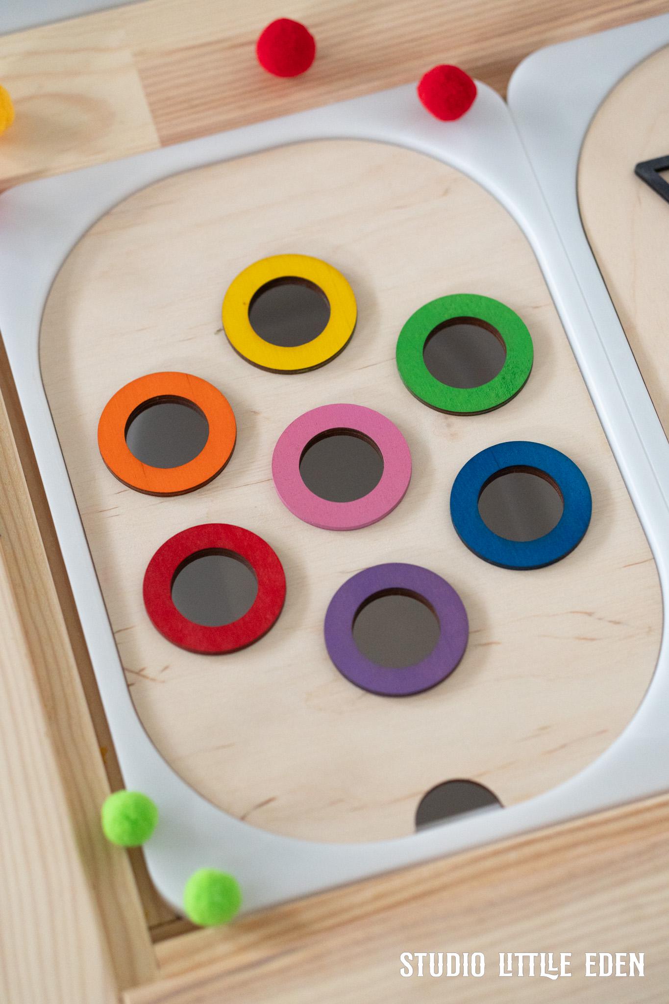 Color Sorting TROFAST Insert Educational Activities for Kids Sensory ...