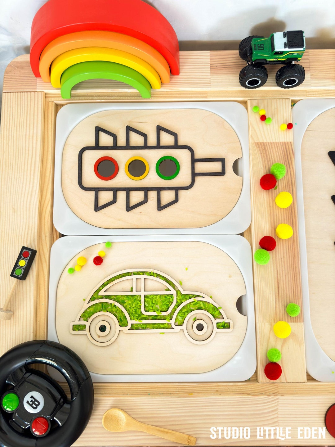 Car Sensory Play Gift Ideas for Boys Gifts Montessori Activities at ...