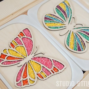 Activity Board FLISAT Insert Butterfly Sensory Play Gift Ideas for ...