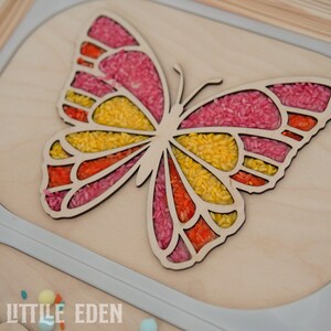 Activity Board FLISAT Insert Butterfly Sensory Play Gift Ideas for ...