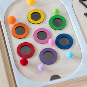 Color Sorting TROFAST Insert Educational Activities for Kids Sensory ...