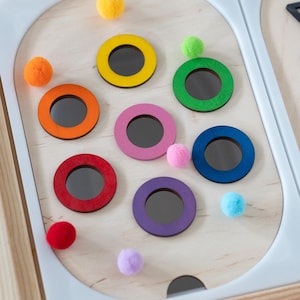 Color Sorting TROFAST Insert Educational Activities for Kids Sensory ...