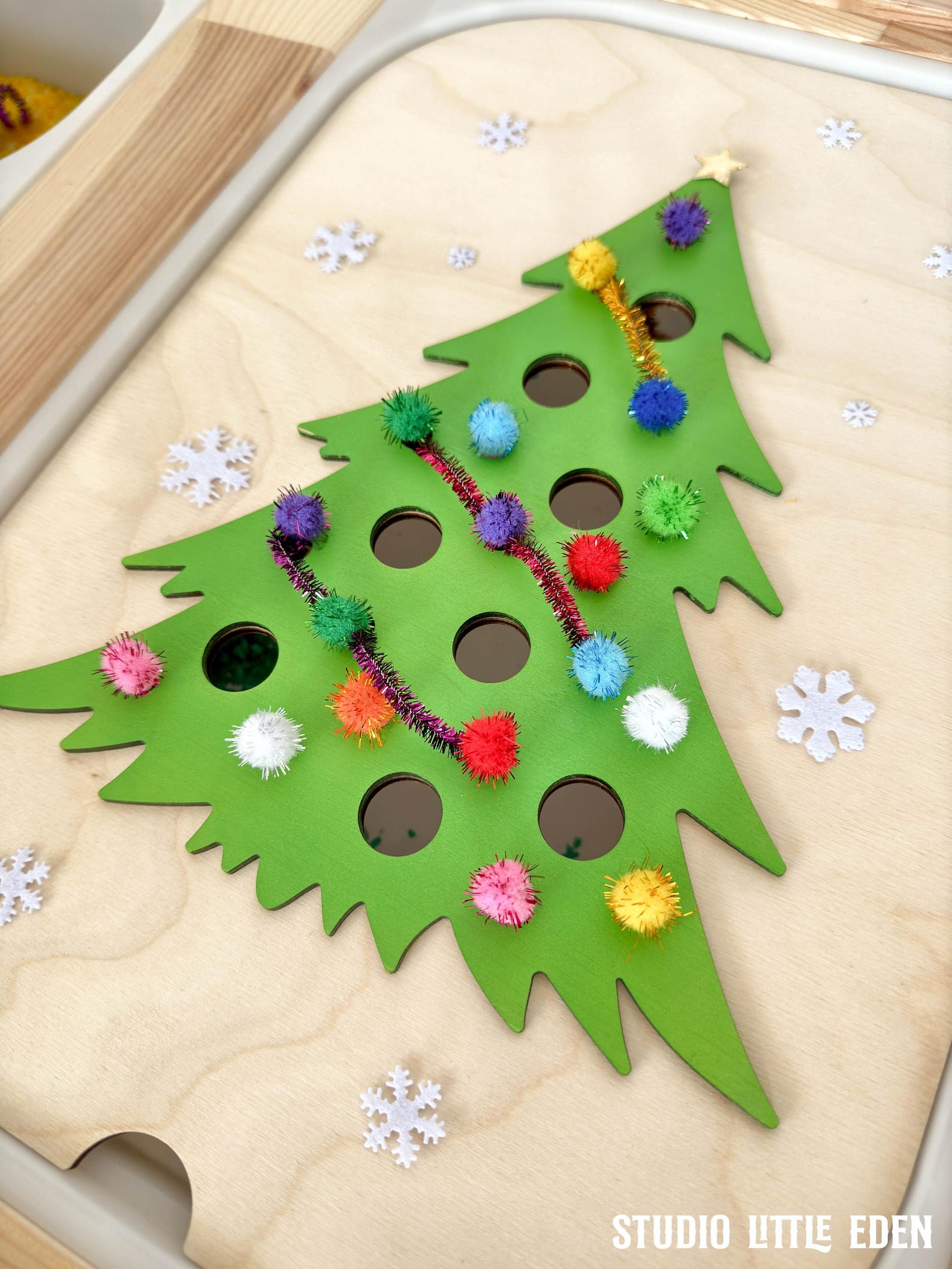 Christmas Gift Sensory Play Insert for FLISAT Table Christmas Tree ...
