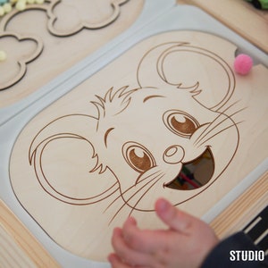 Kids Gift Ideas Montessori Activities at Home Feed the Mouse Sensory ...