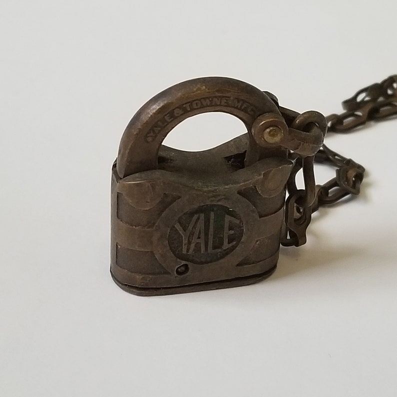 Vintage Yale Lock- No Key- Yale and Towne MFC - Etsy