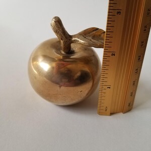 Vintage Brass Apple Bell - Etsy