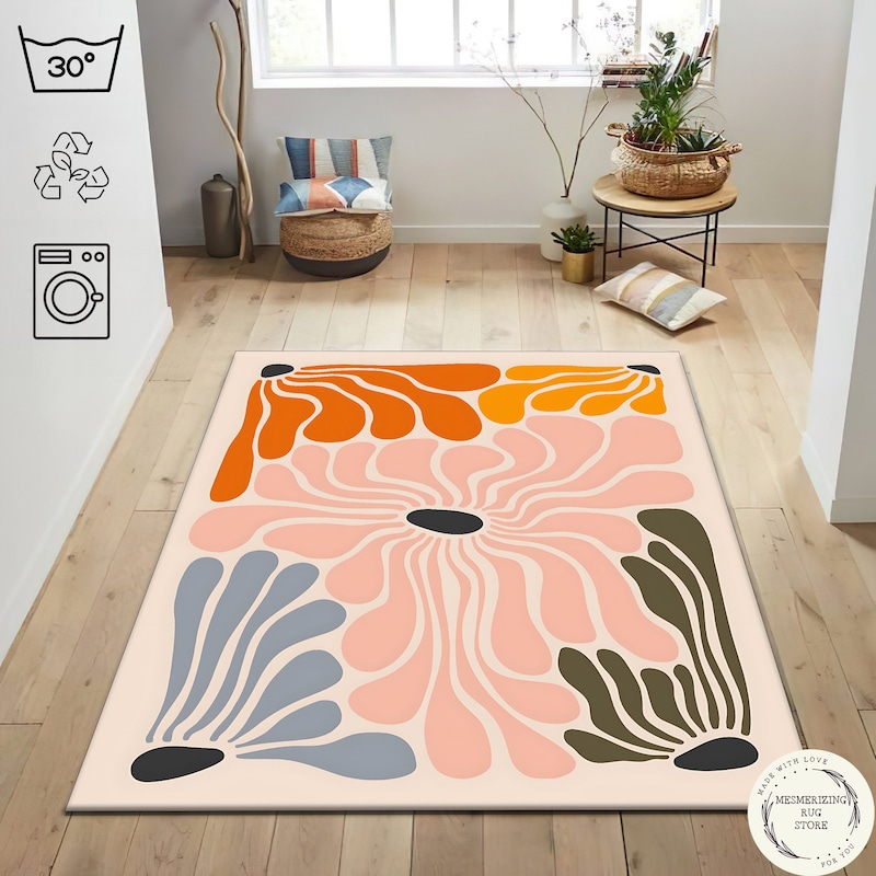 Funky Rug - Etsy