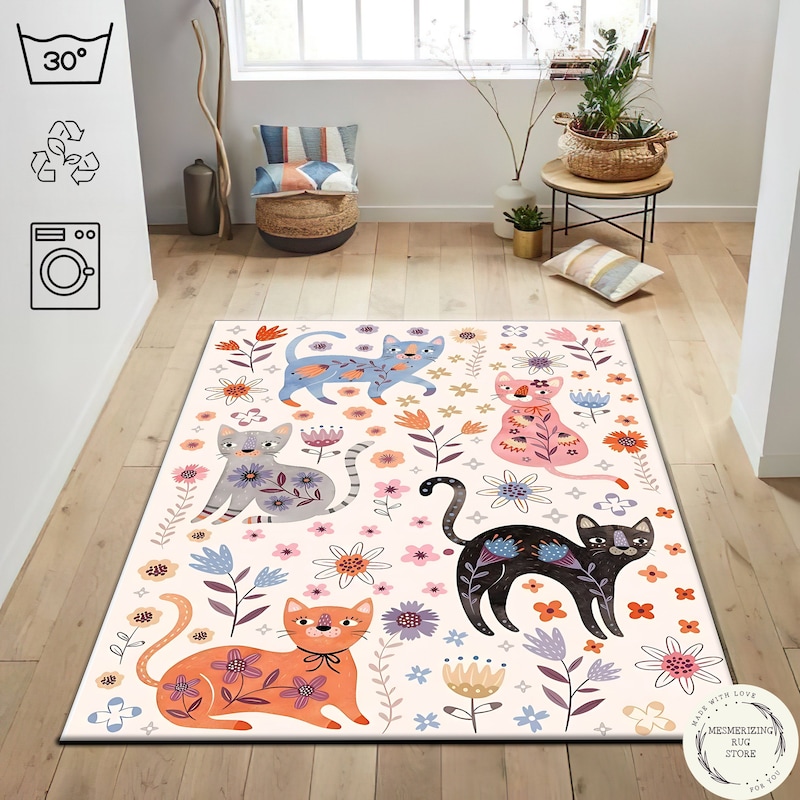 Cat Rugs - Etsy