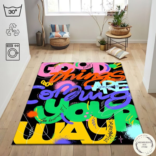 Inspirational Rug - Etsy