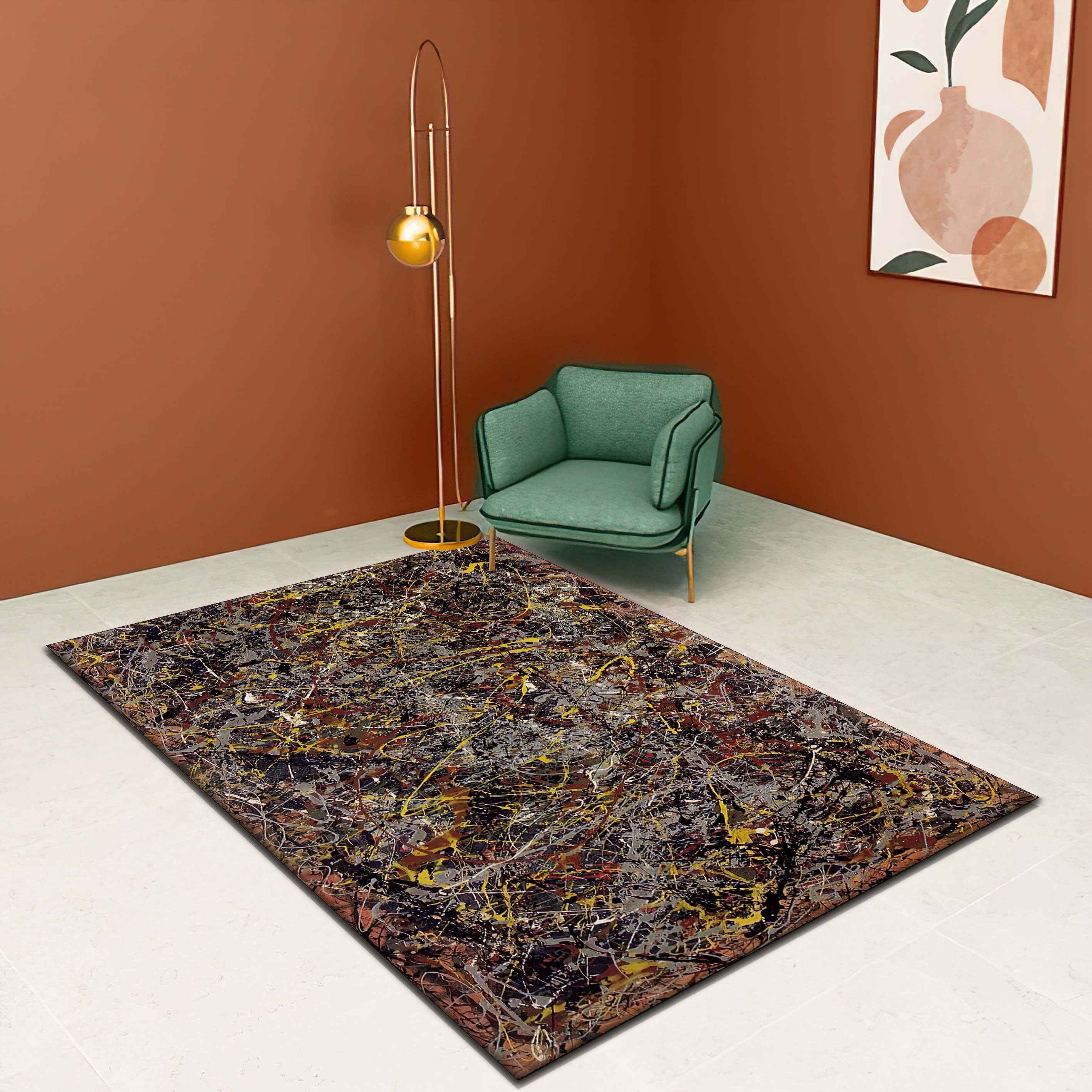 Famous Paintings, No:5, 1948, Jackson Pollock, American Painter ...