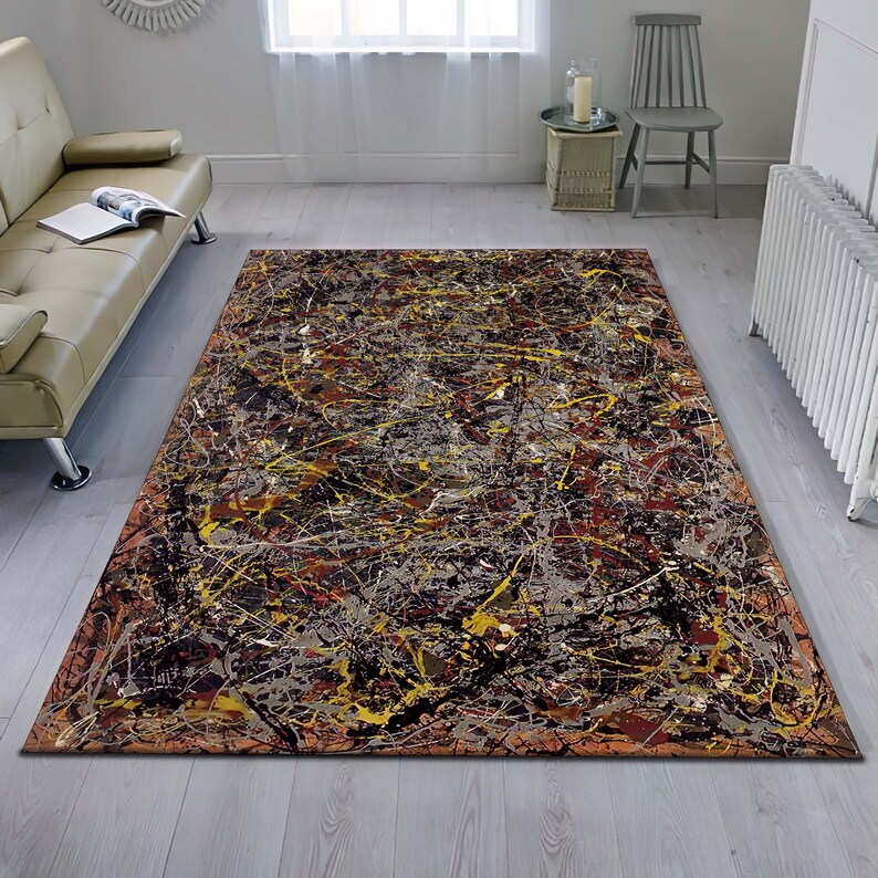 Famous Paintings, No:5, 1948, Jackson Pollock, American Painter ...