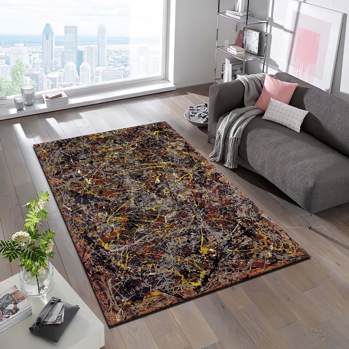 Famous Paintings, No:5, 1948, Jackson Pollock, American Painter ...