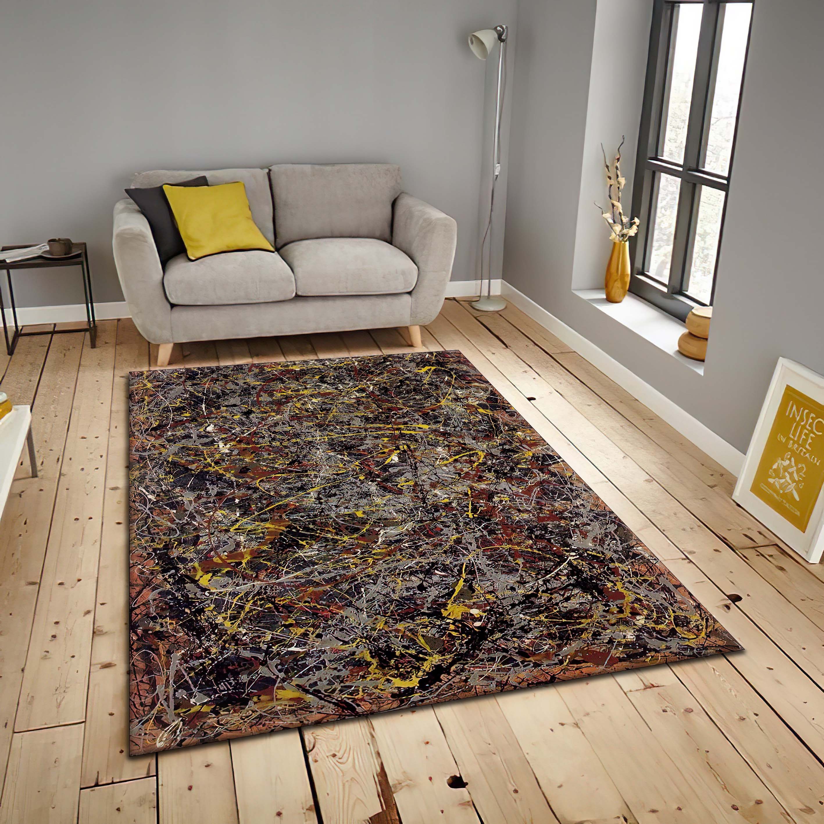 Famous Paintings, No:5, 1948, Jackson Pollock, American Painter ...