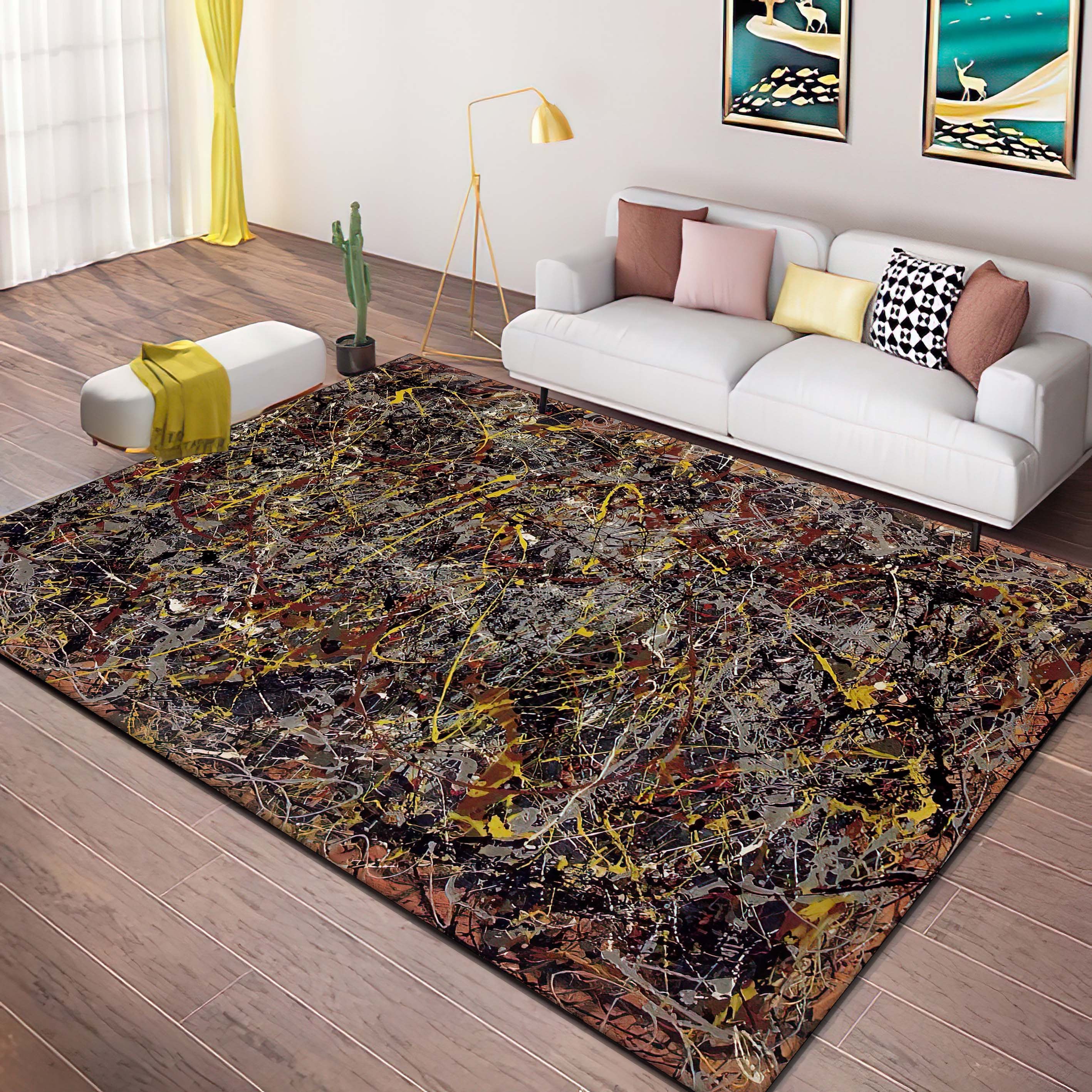 Famous Paintings, No:5, 1948, Jackson Pollock, American Painter ...