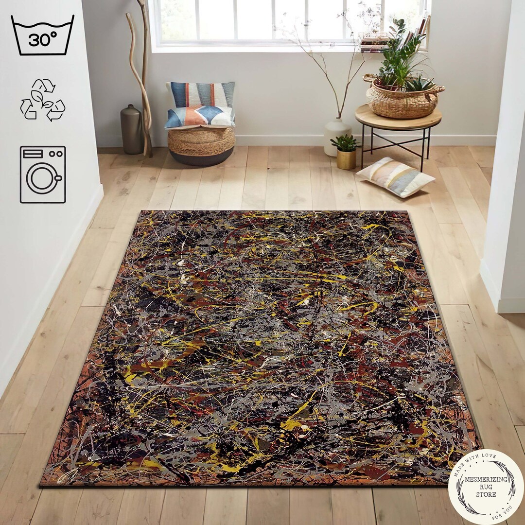 Famous Paintings, No:5, 1948, Jackson Pollock, American Painter ...